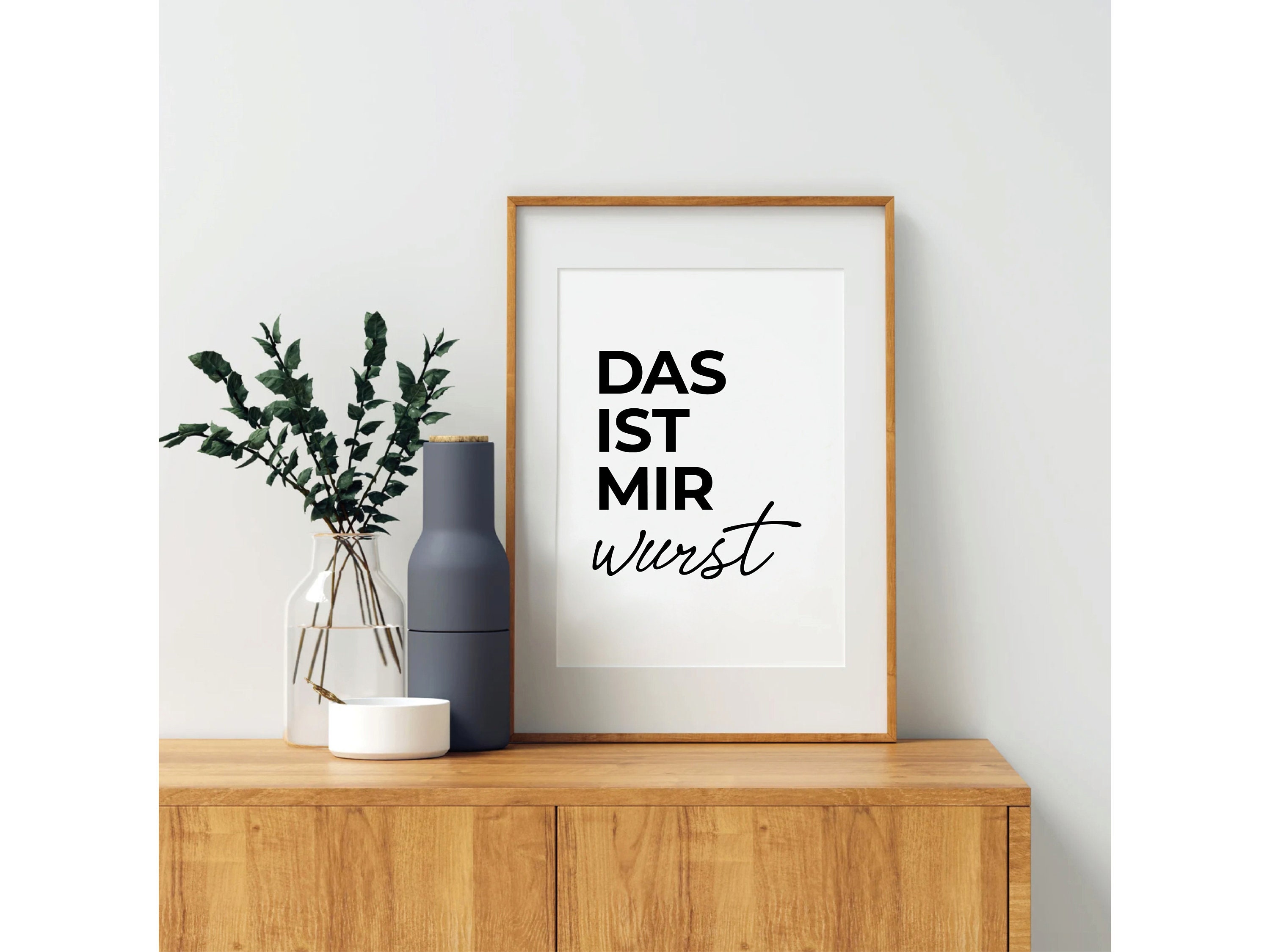 German Quote Print German Printable Art Home Decor - Etsy