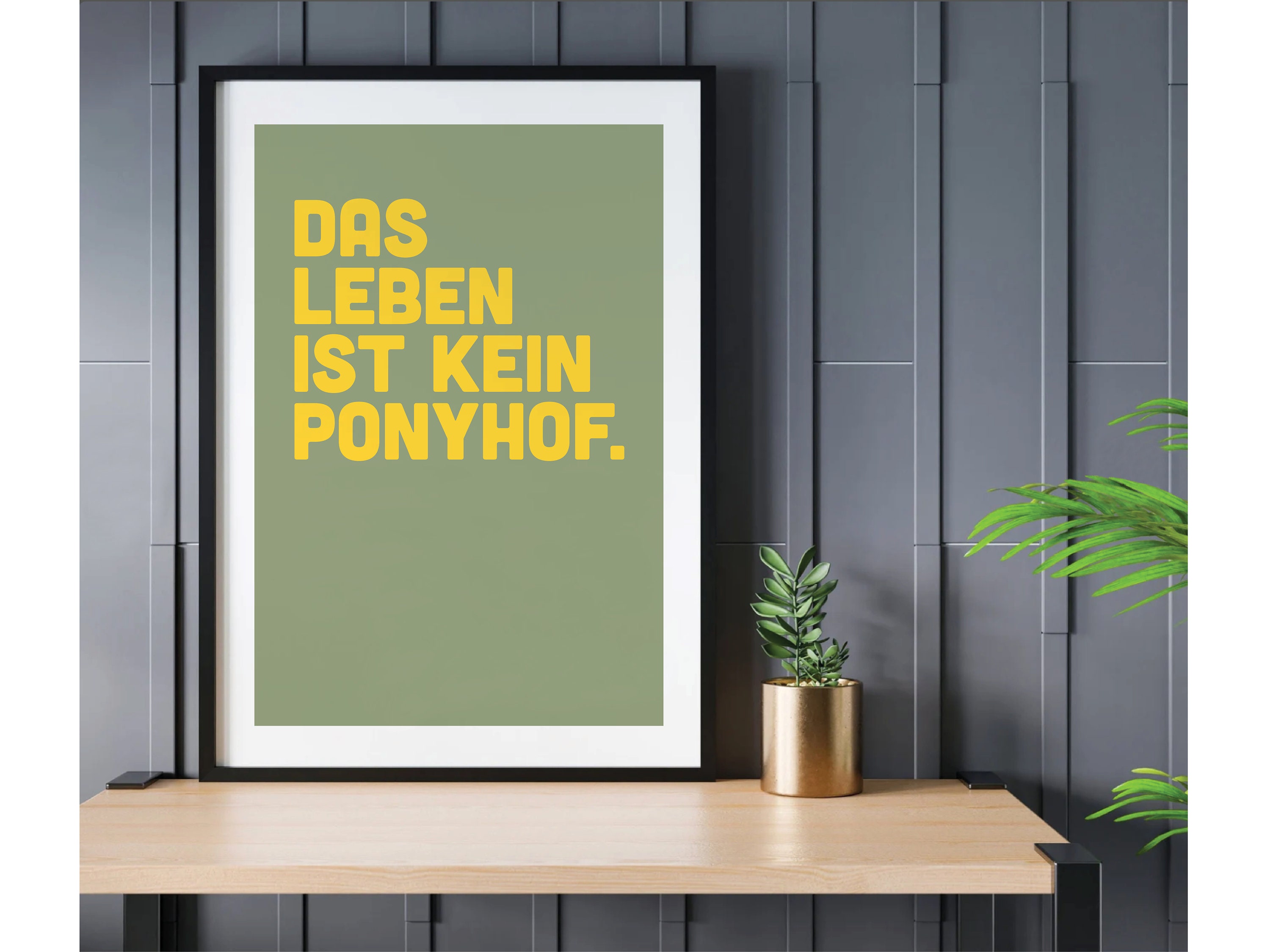 German Wall Art Print | Printable Quote Print | Printable Art | German ...