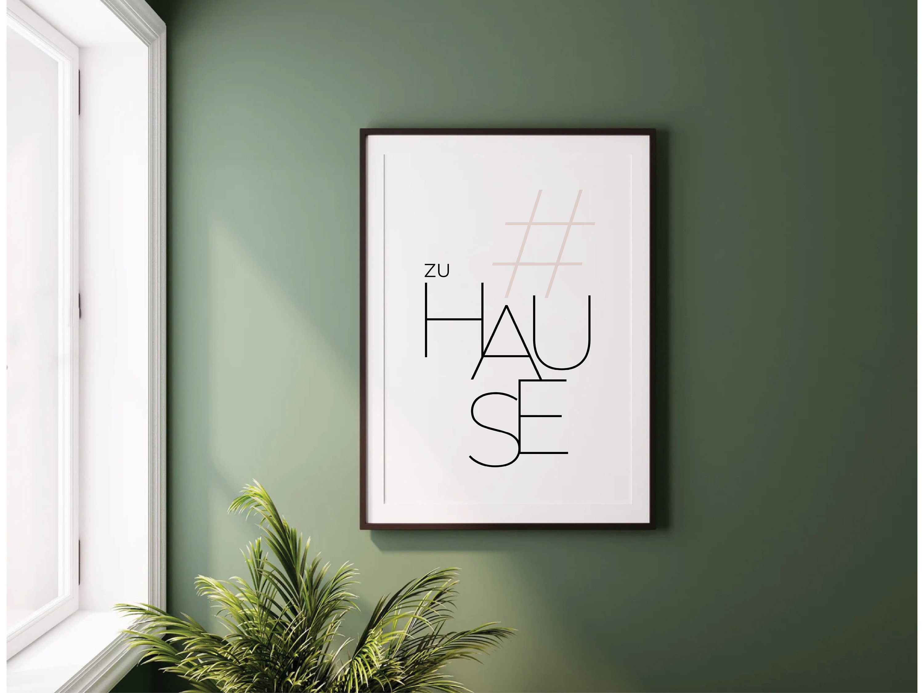 German Typography Wall Art Print Digital Download Art Quote Art Print ...