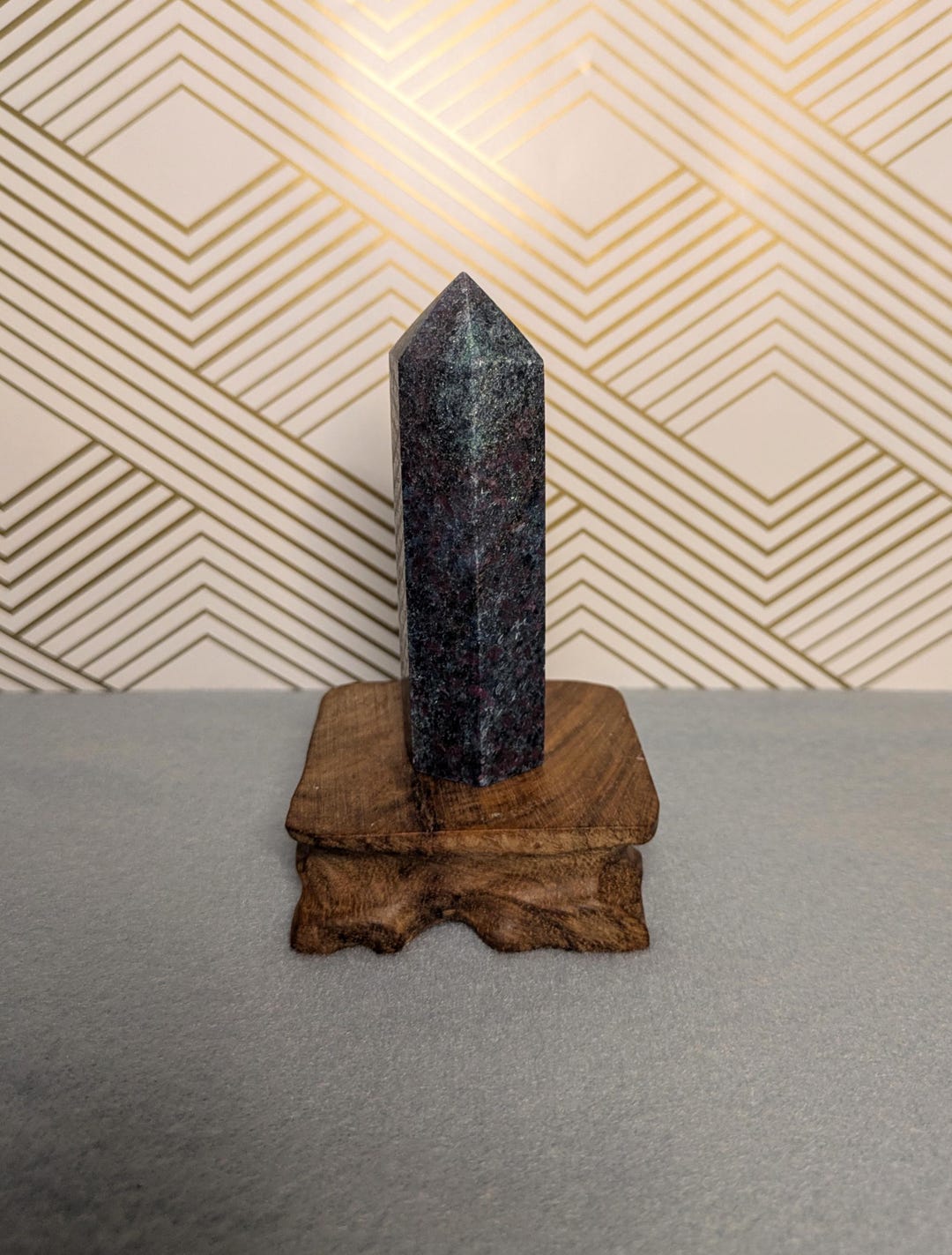 Ruby Kyanite Tower - Etsy