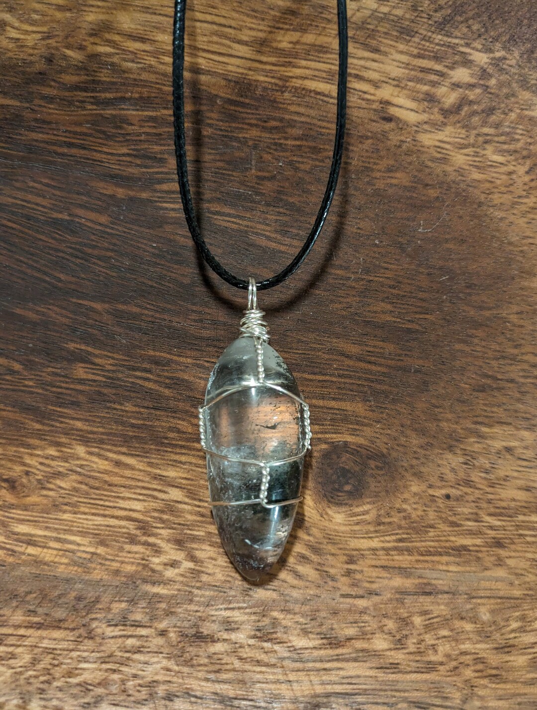 Garden Quartz Pendant - Etsy