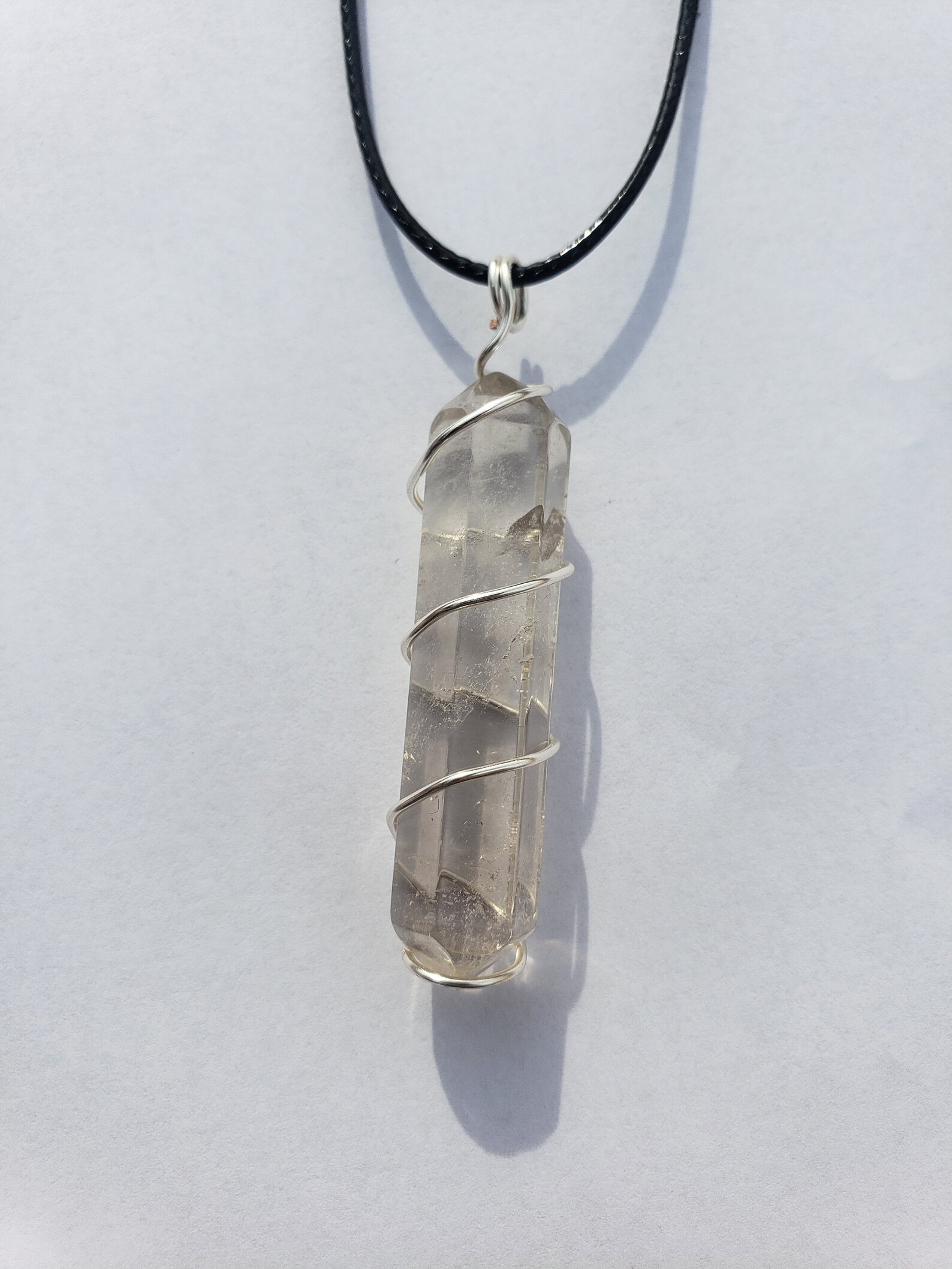 Smoky Quartz Point Pendant - Etsy