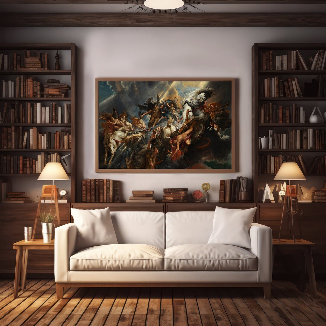Fall of Phaeton Art Print - Etsy