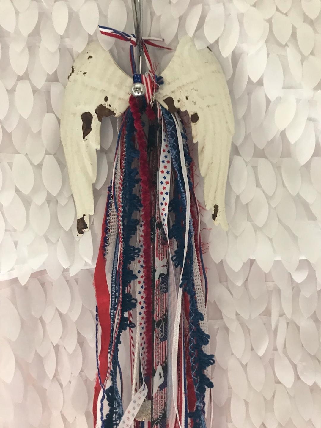 Patriotic, Military, Veteran, Angel, Wings, Gift, Thinking of You ...