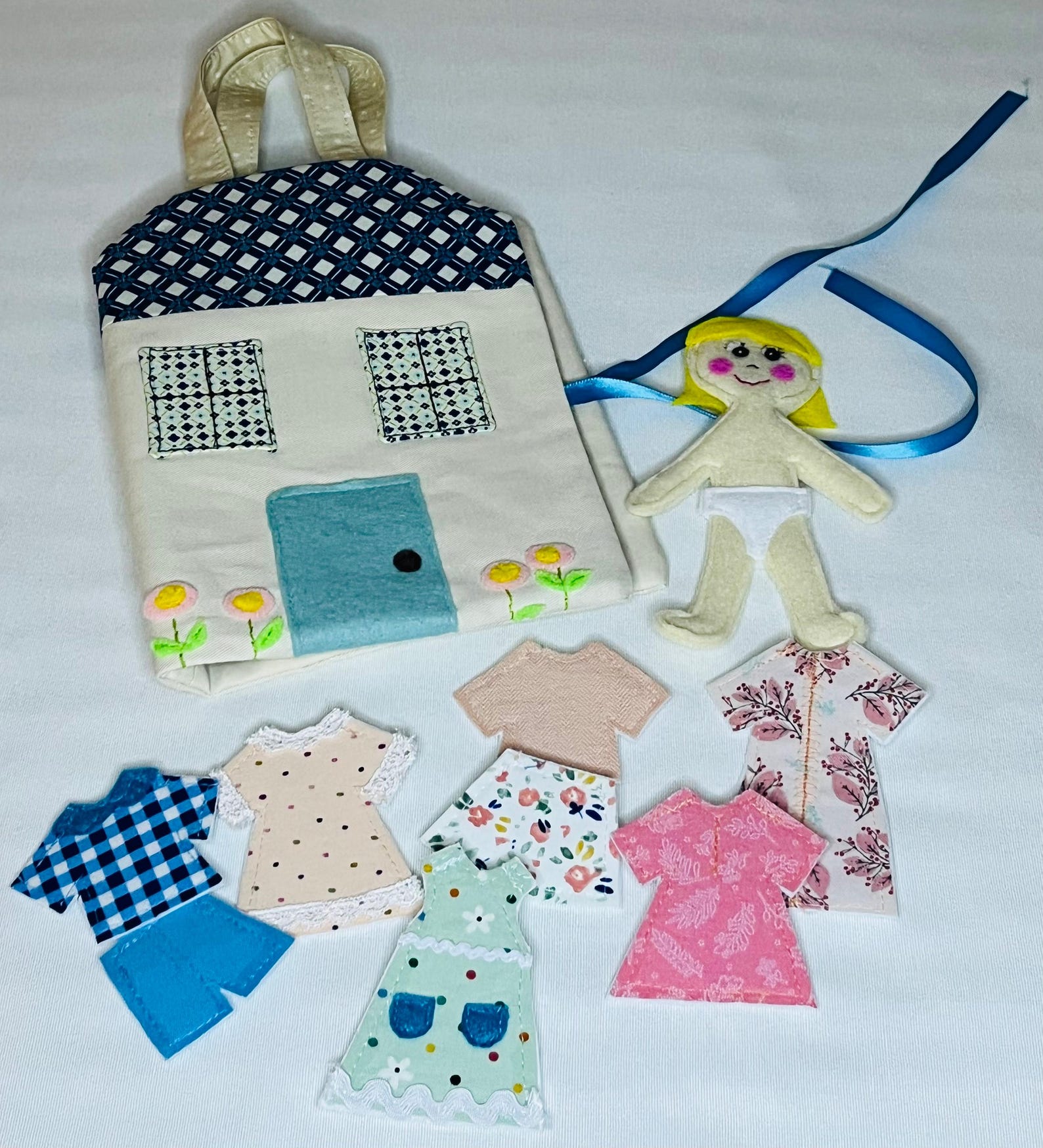Cloth "paper Doll" Set - Etsy
