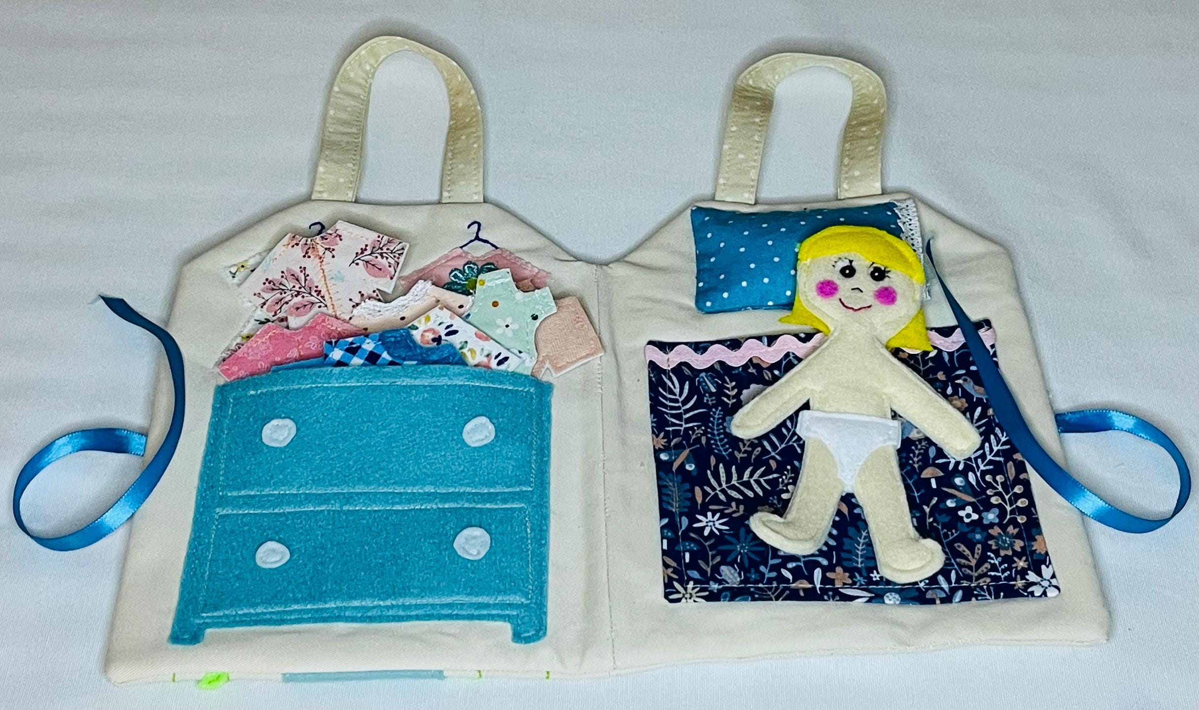 Cloth "paper Doll" Set - Etsy