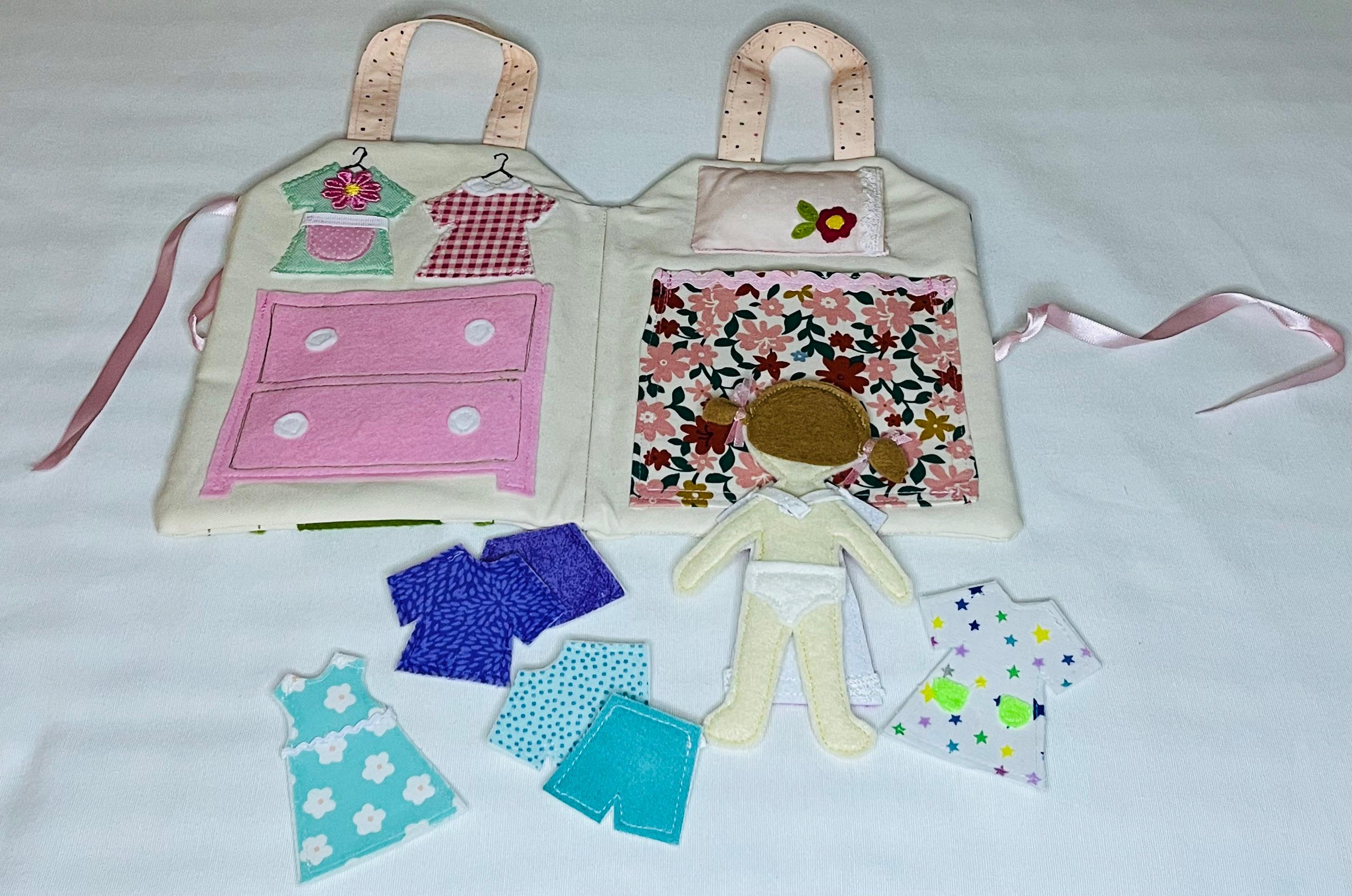 Cloth "paper Doll" Set - Etsy