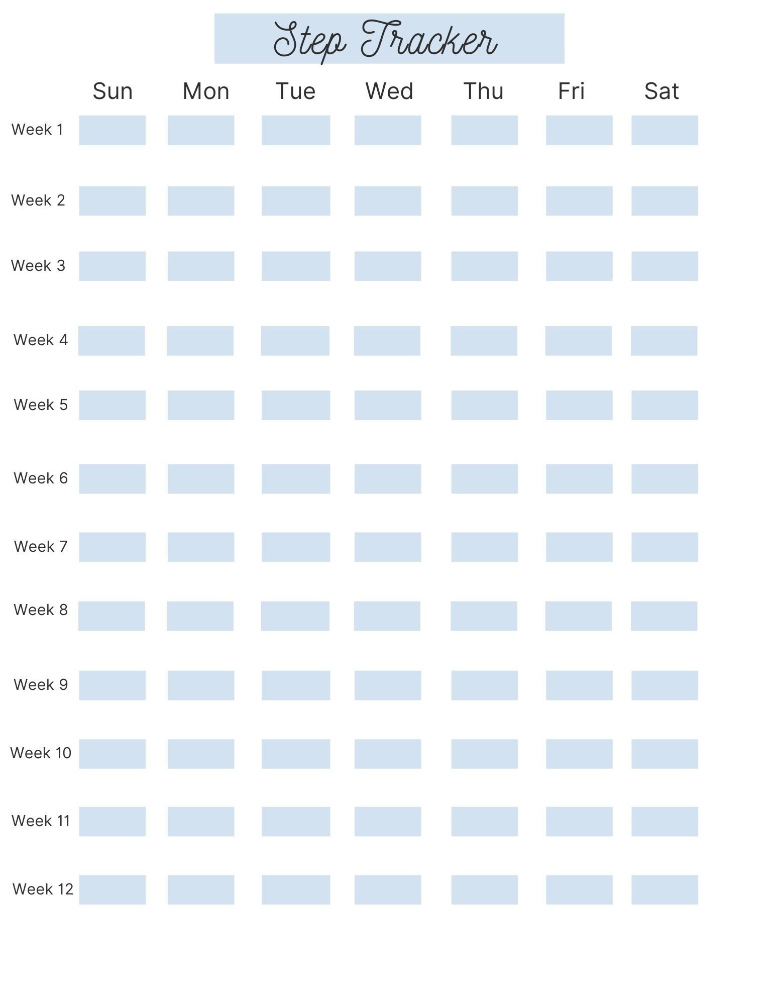 Meal Planner | Health Tracker | Printable - Etsy