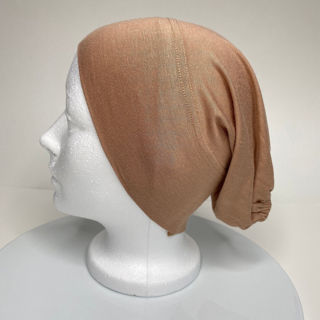 Hijab Cap, Underscarf, Underscarves, Scarf Bonnet, Headcover, Scrunch ...
