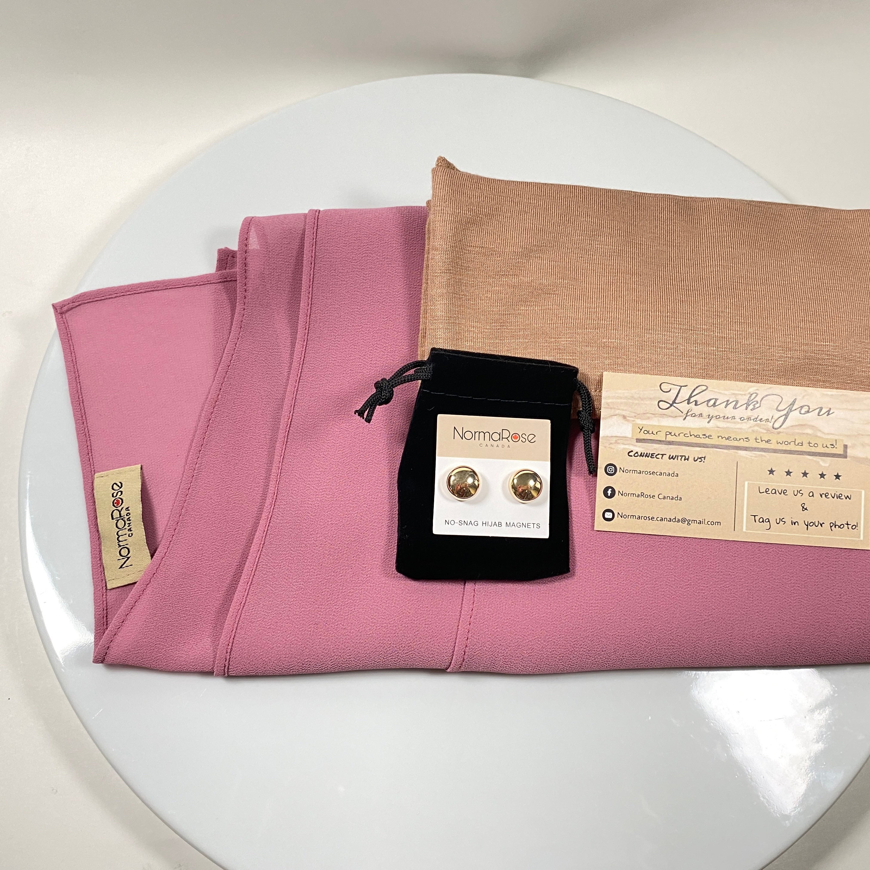 Hijab Starter Pack, Hijab Combo, Premium Jersey Hijab, Premium Chiffon ...