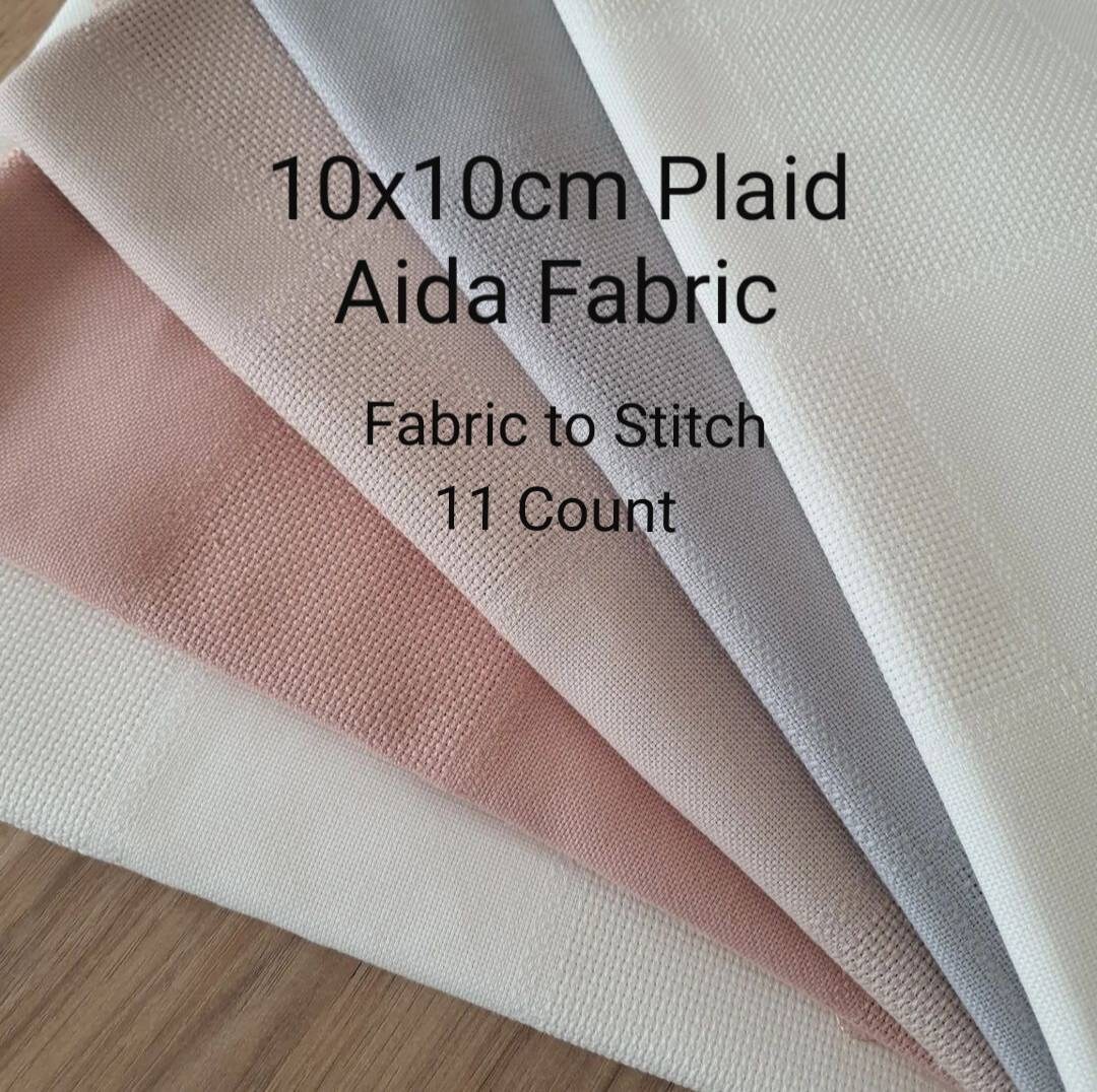 11 Count Aida Fabric: Cross Stitch & Embroidery Cloth (10x10cm) - Etsy