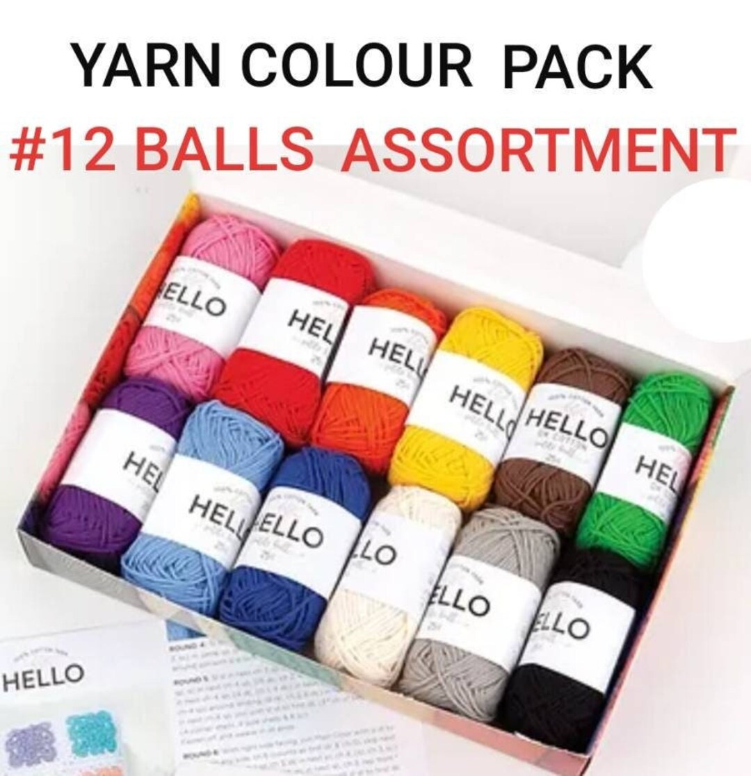 Hello Amigurumi Cotton Yarns, Doll Yarns, Soft Knitting Yarn, Punc ...