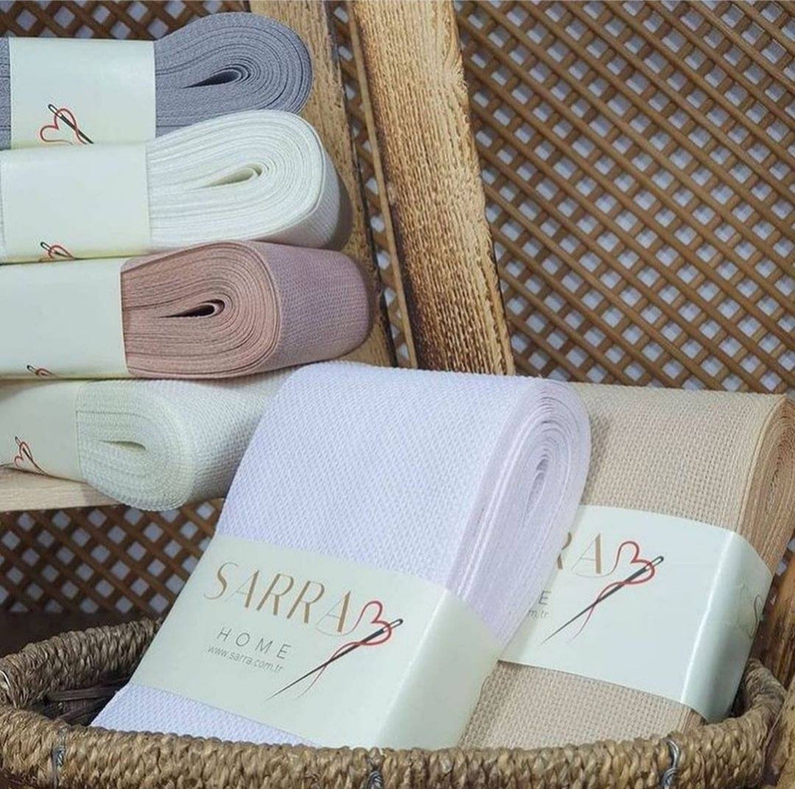 16 Count Aida Band Cross Stitch and Embroidery Band 10 Meter - Etsy