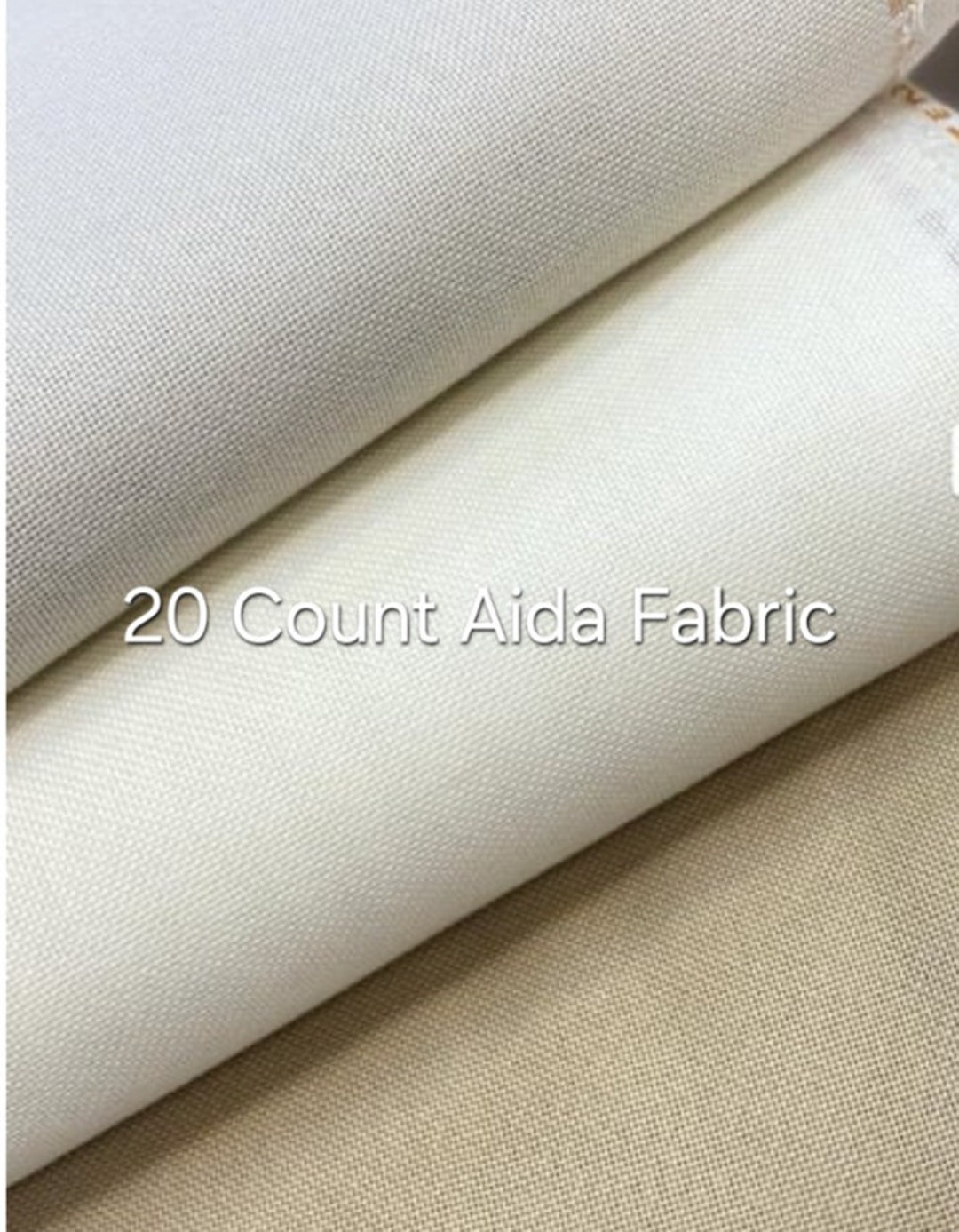 20 Count Soft Aida Fabric, Cross Stitch Fabric, Embroidery Cloth ...