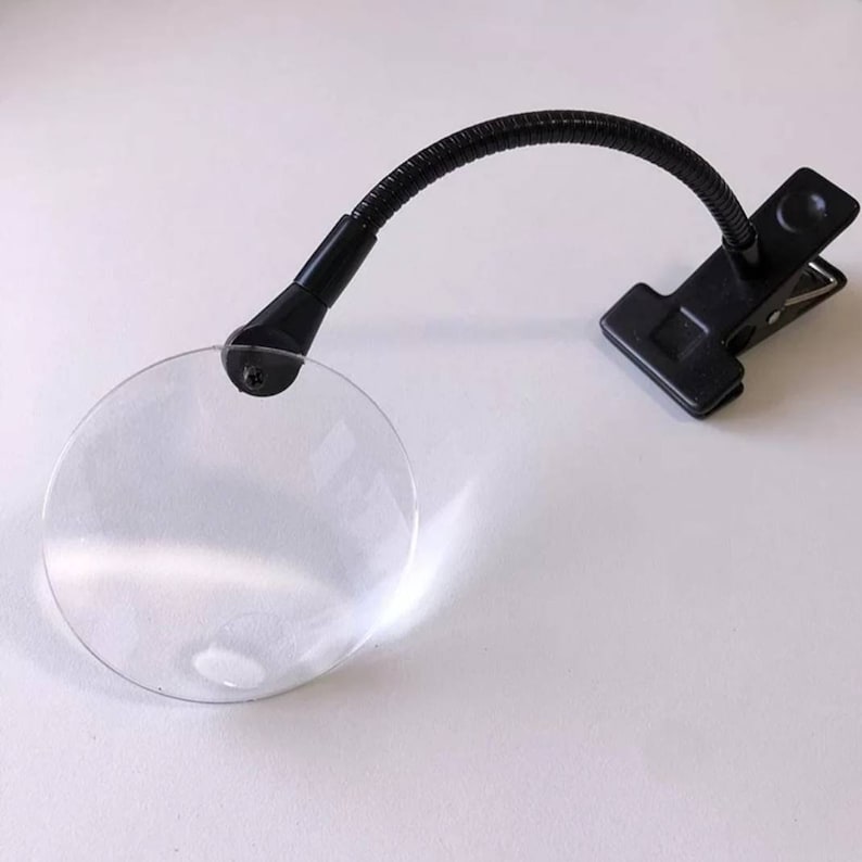 DMC Clip-on Magnifying Glass: Cross Stitch, Embroidery, Sewing - Etsy