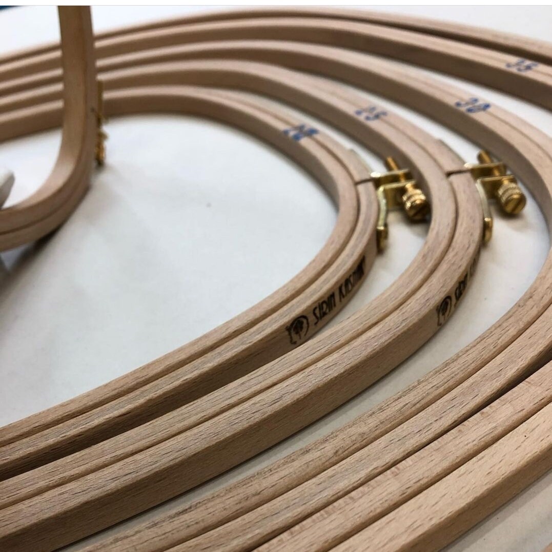 Wooden Square Embroidery Hoop Screw Hoop Cross Stitch Frame - Etsy