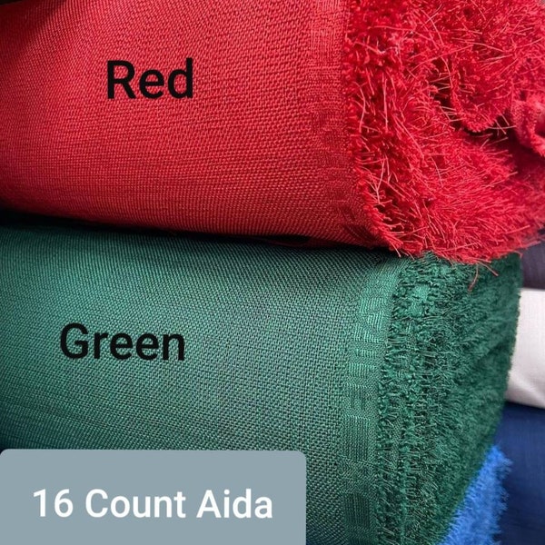 Christmas Aida Embroidery - Etsy