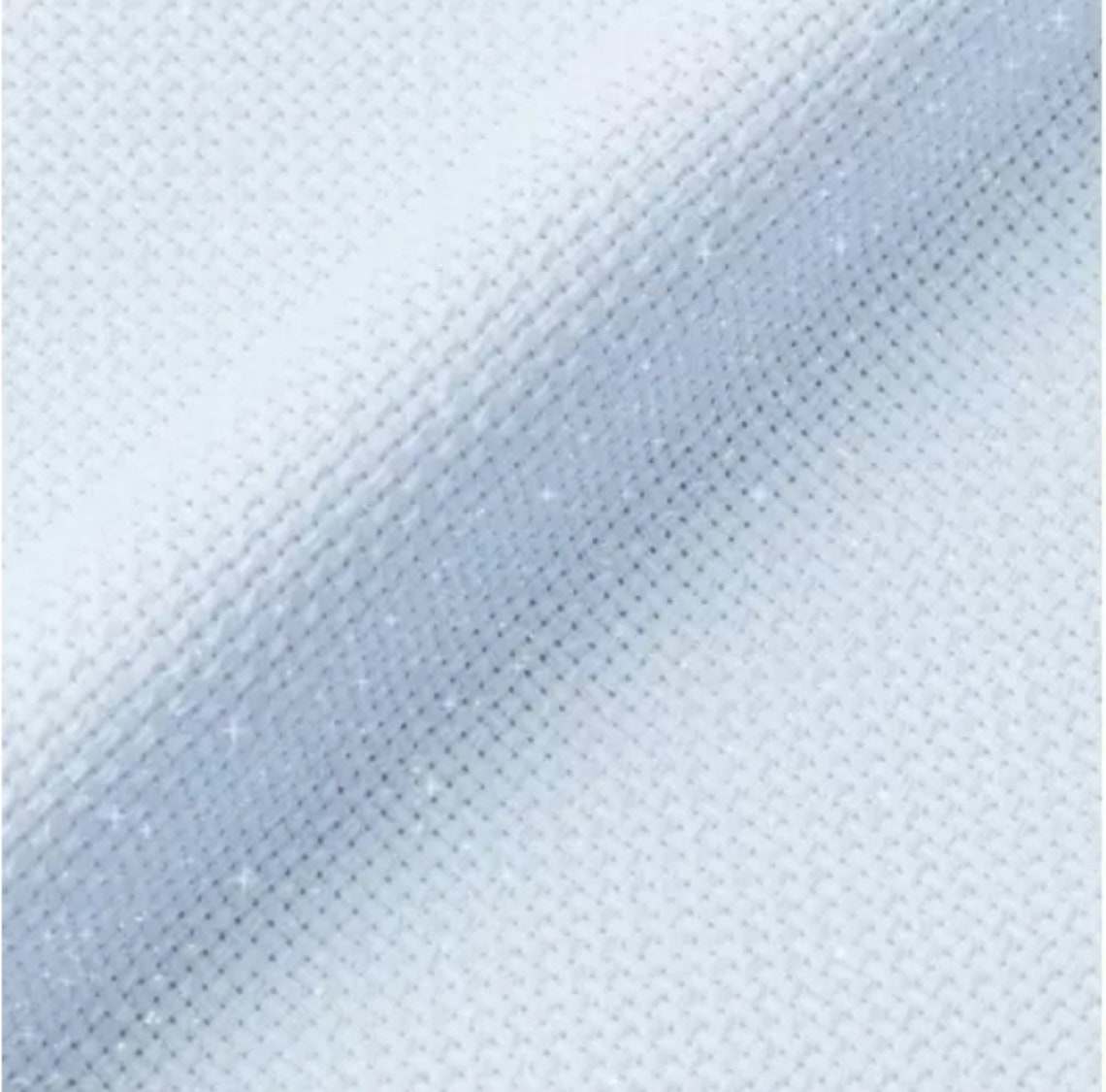 DMC 14 Count Glitter Spaekle Aida Fabric Fabric for Cross - Etsy