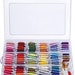 DMC Storage Box for Floss Embroidery, Thread Bobbins 50 Free Bobbins ...