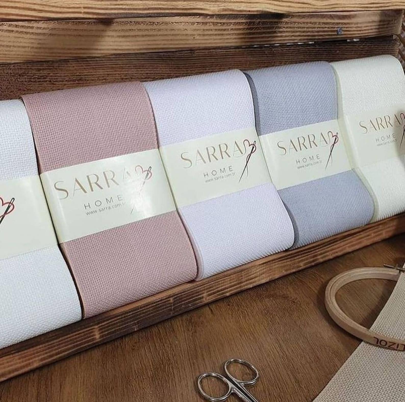 16 Count Aida Band Cross Stitch and Embroidery Band 10 Meter - Etsy