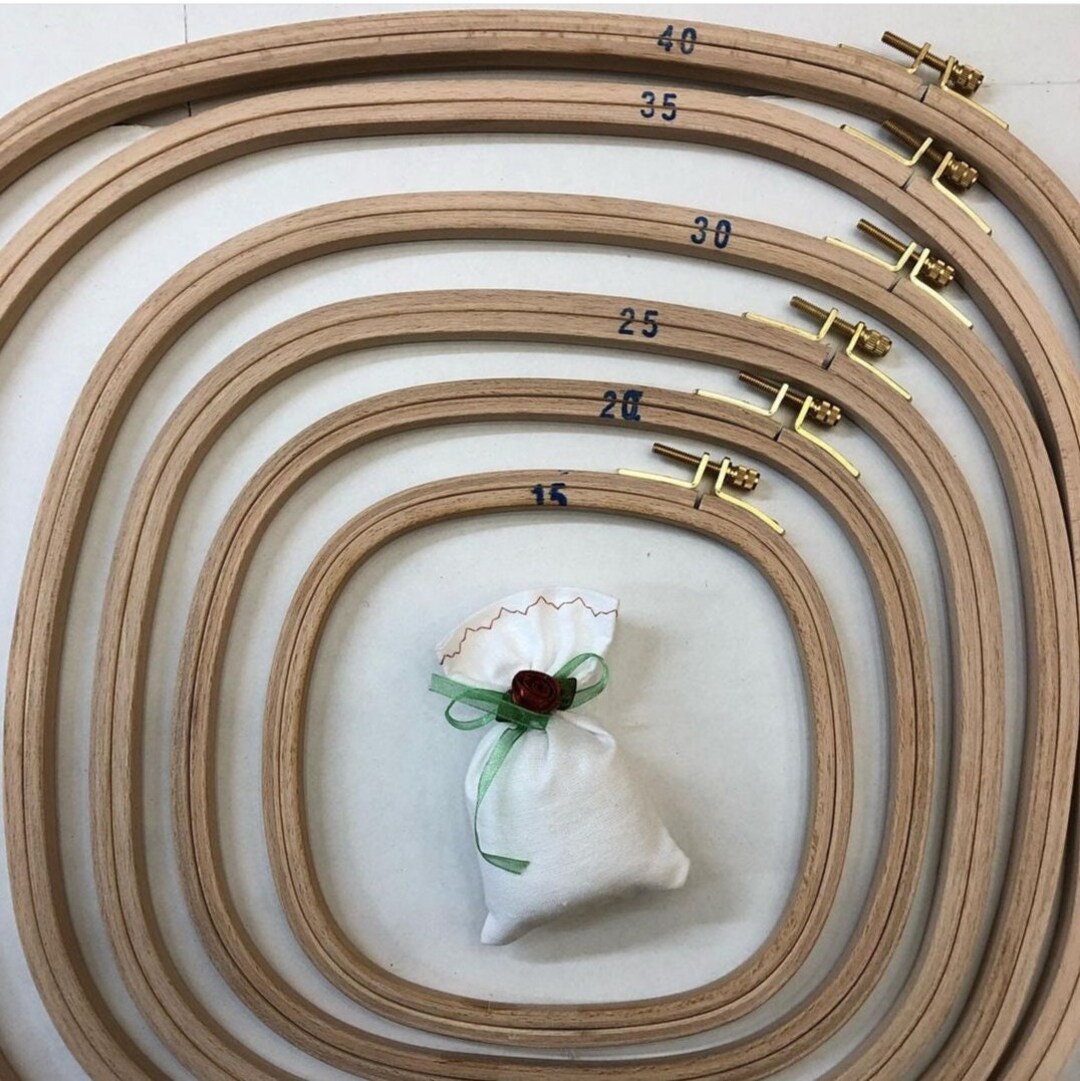 Wooden Square Embroidery Hoop, Screw Hoop, Cross Stitch Frame, Ring in ...