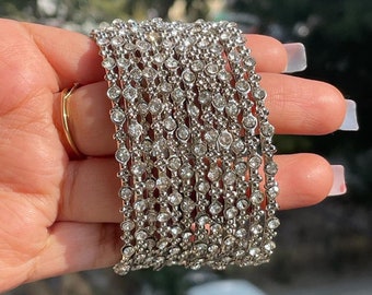 Antique Indian Silver Bangle - Etsy