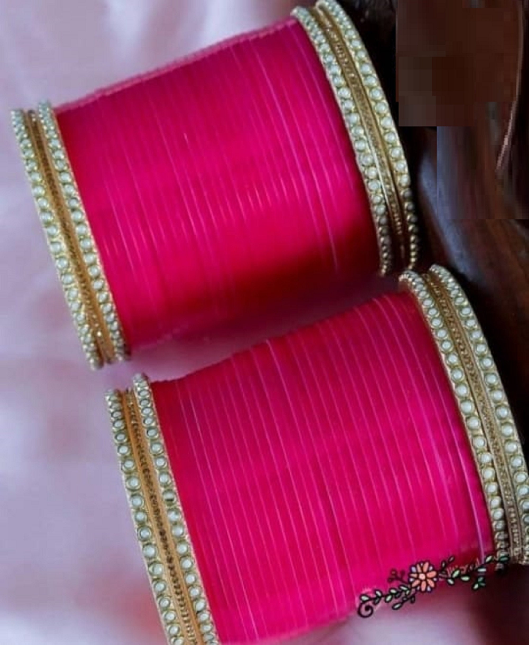 Red Designer Bridal Chuda Bridal Dulhan Punjabi Choora | Etsy