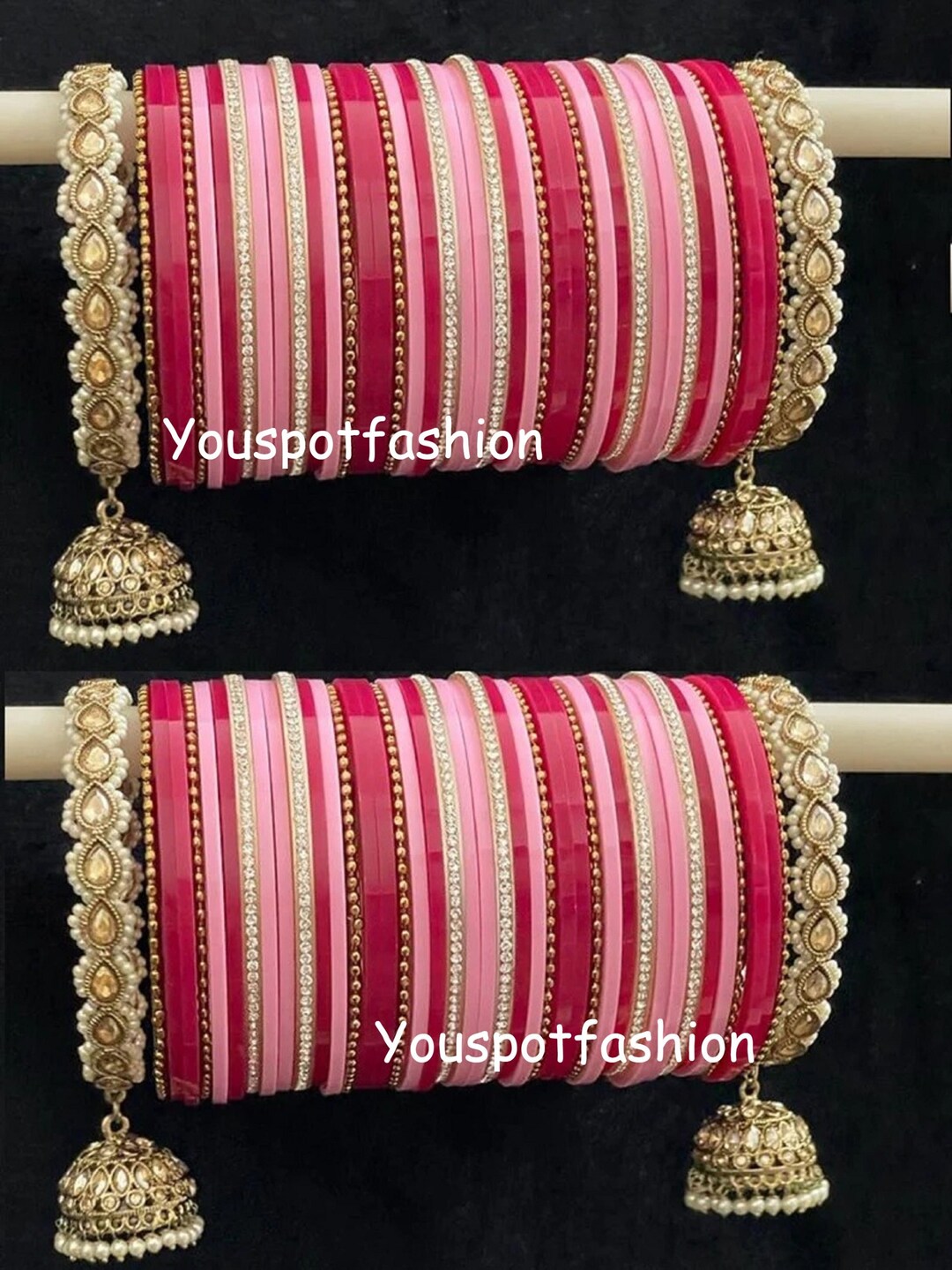 Traditional Wedding Chuda Dulhan Chura Indian Bridal Chuda - Etsy