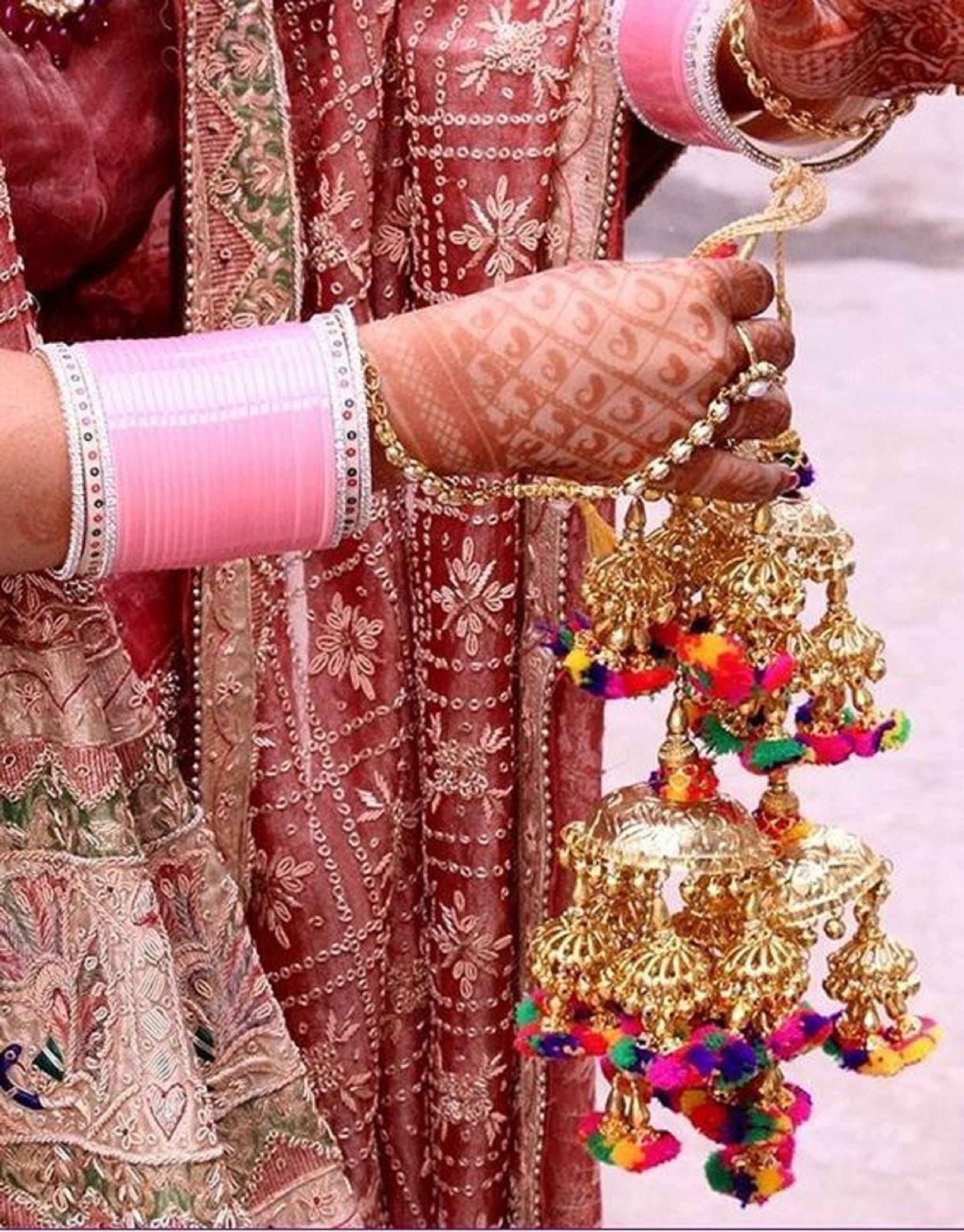 Wedding Bridal Chuda Pink Chura Designer Chura Dulhan Chuda | Etsy