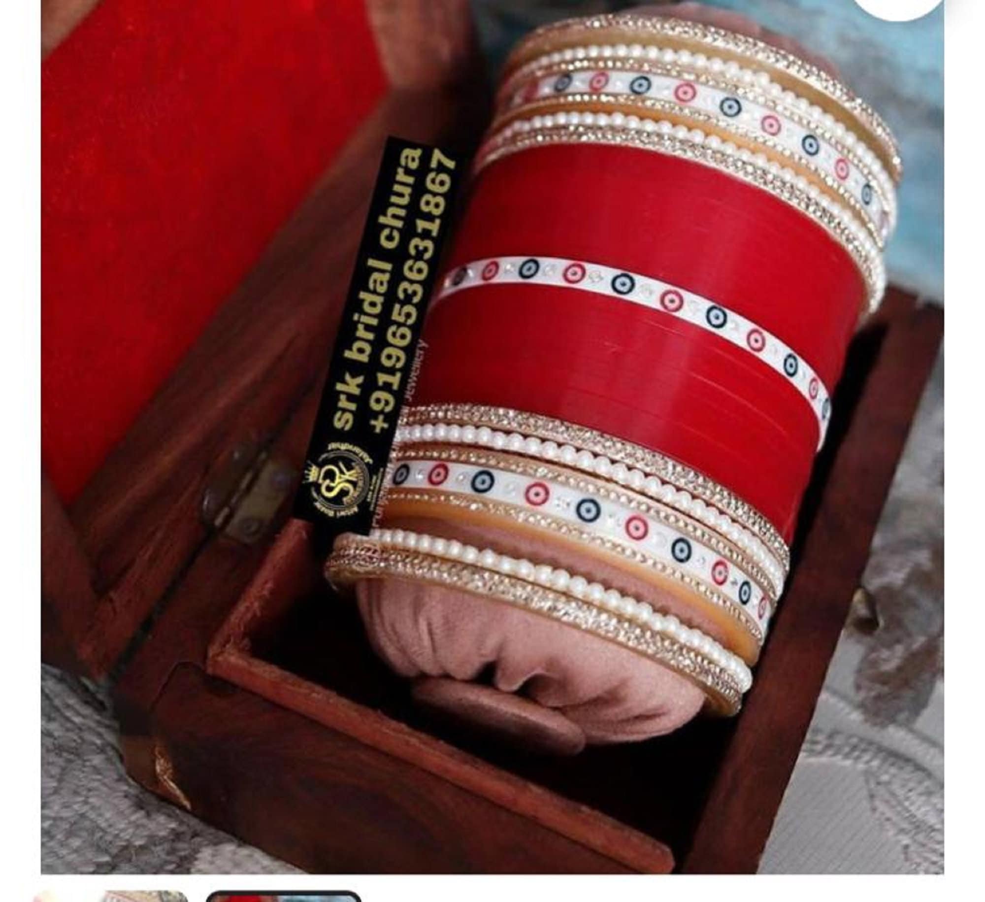 Wedding Bridal Chuda Red Designer Dulhan Chuda Fashion Punjabi | Etsy