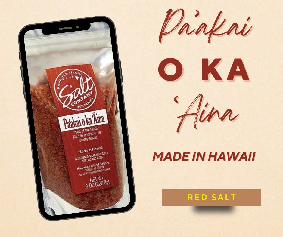 Hawaiian Red Alaea Sea Salt – Lava Bath Soak, Spa Aromatherapy Salt ...