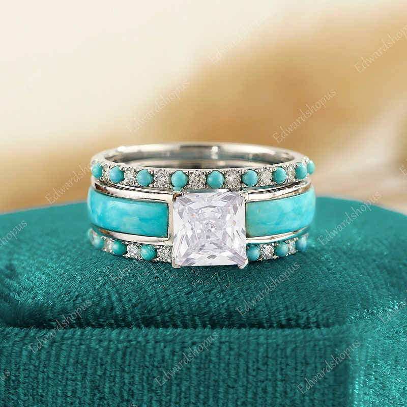 Turquoise Wedding Sets - Etsy