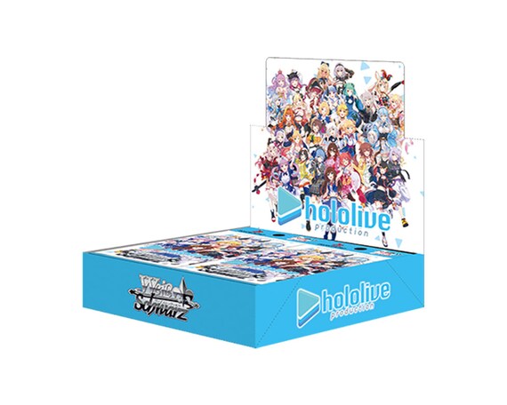 WS Hololive Vtuber Trading Card Booster Box | Etsy