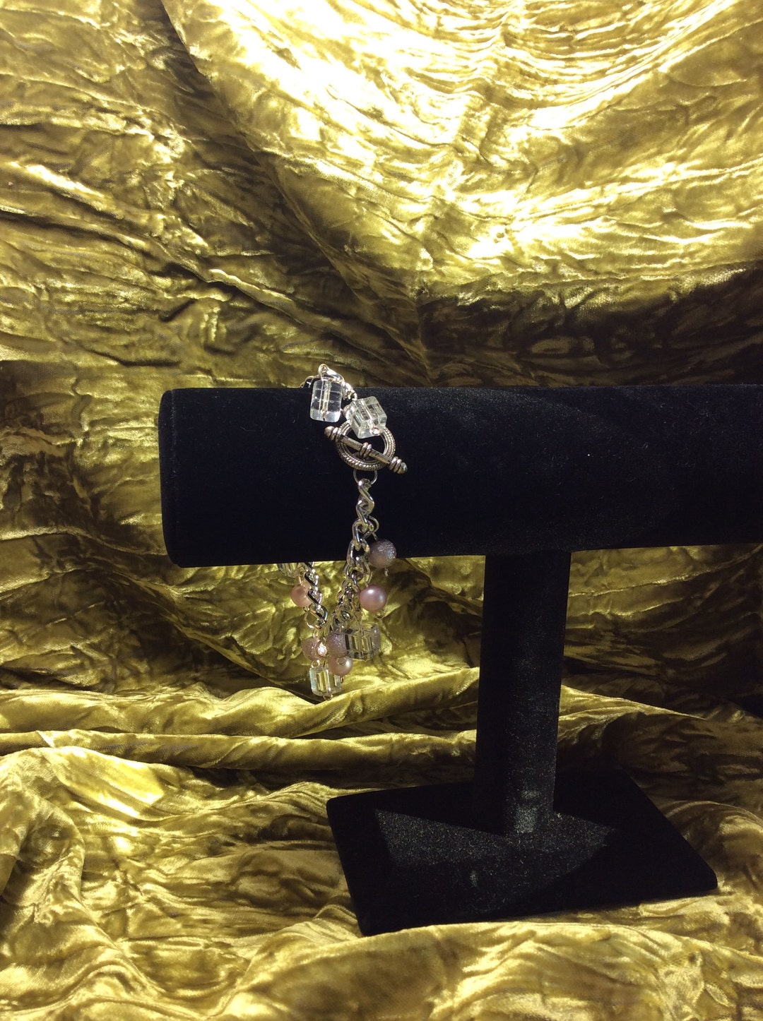 Silver Chain Charm Bracelet - Etsy