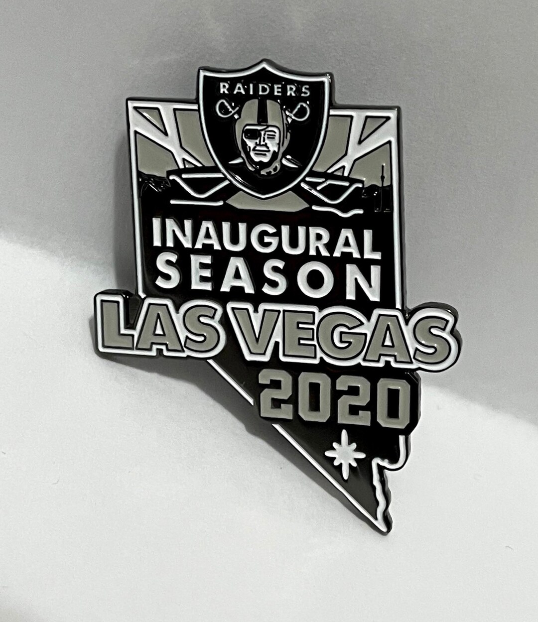 Las Vegas Raider Nevada State Pin - Etsy