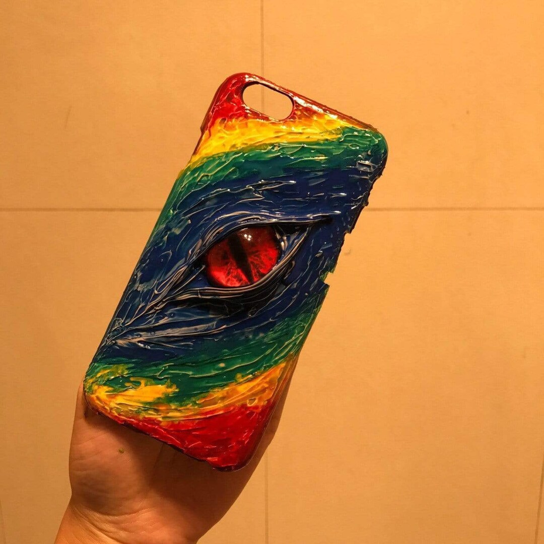 Techypop Handmade-the Color and the Eye Designer iPhone Case for All ...