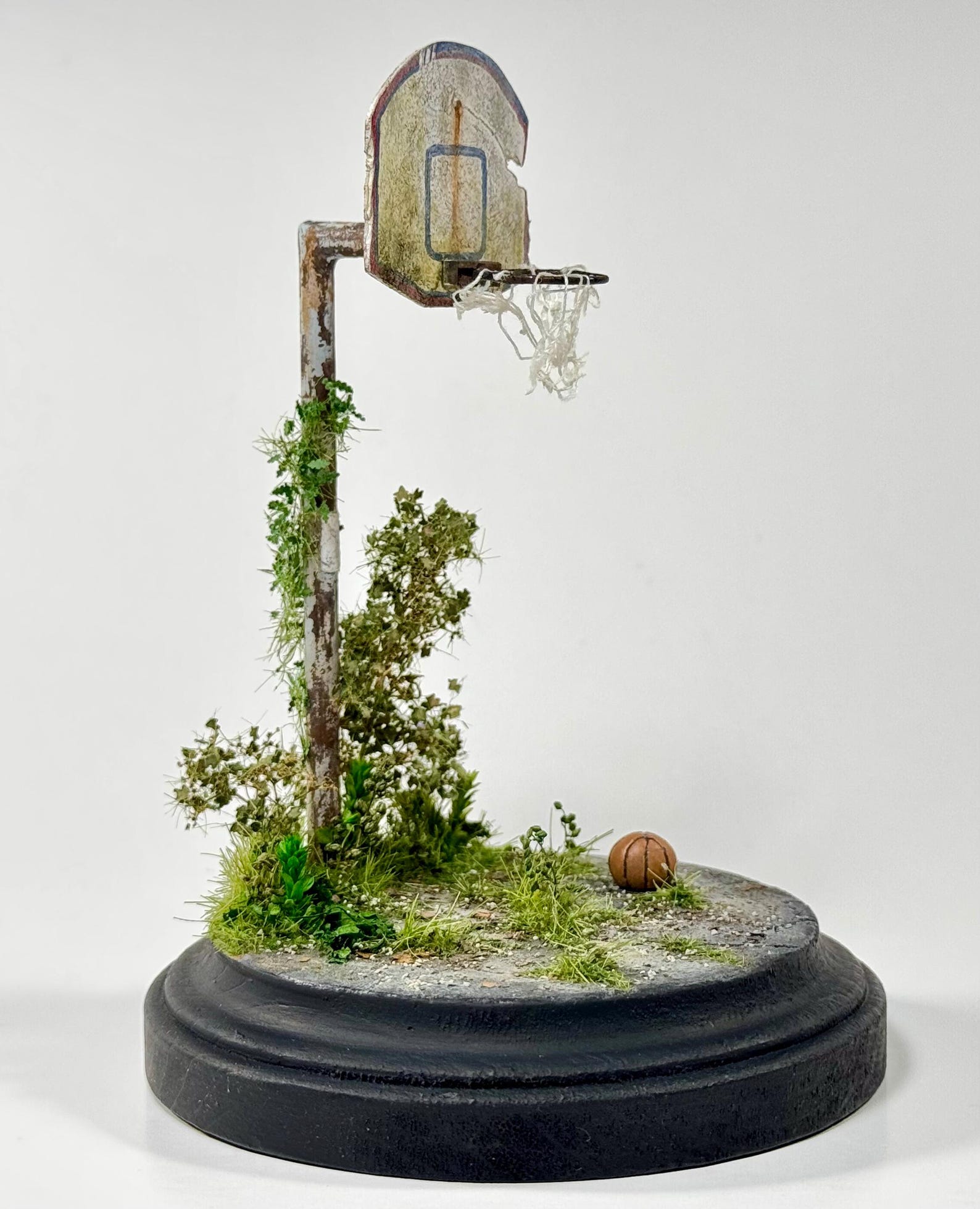 Abandoned Basketball Hoop Miniature Diorama - Etsy