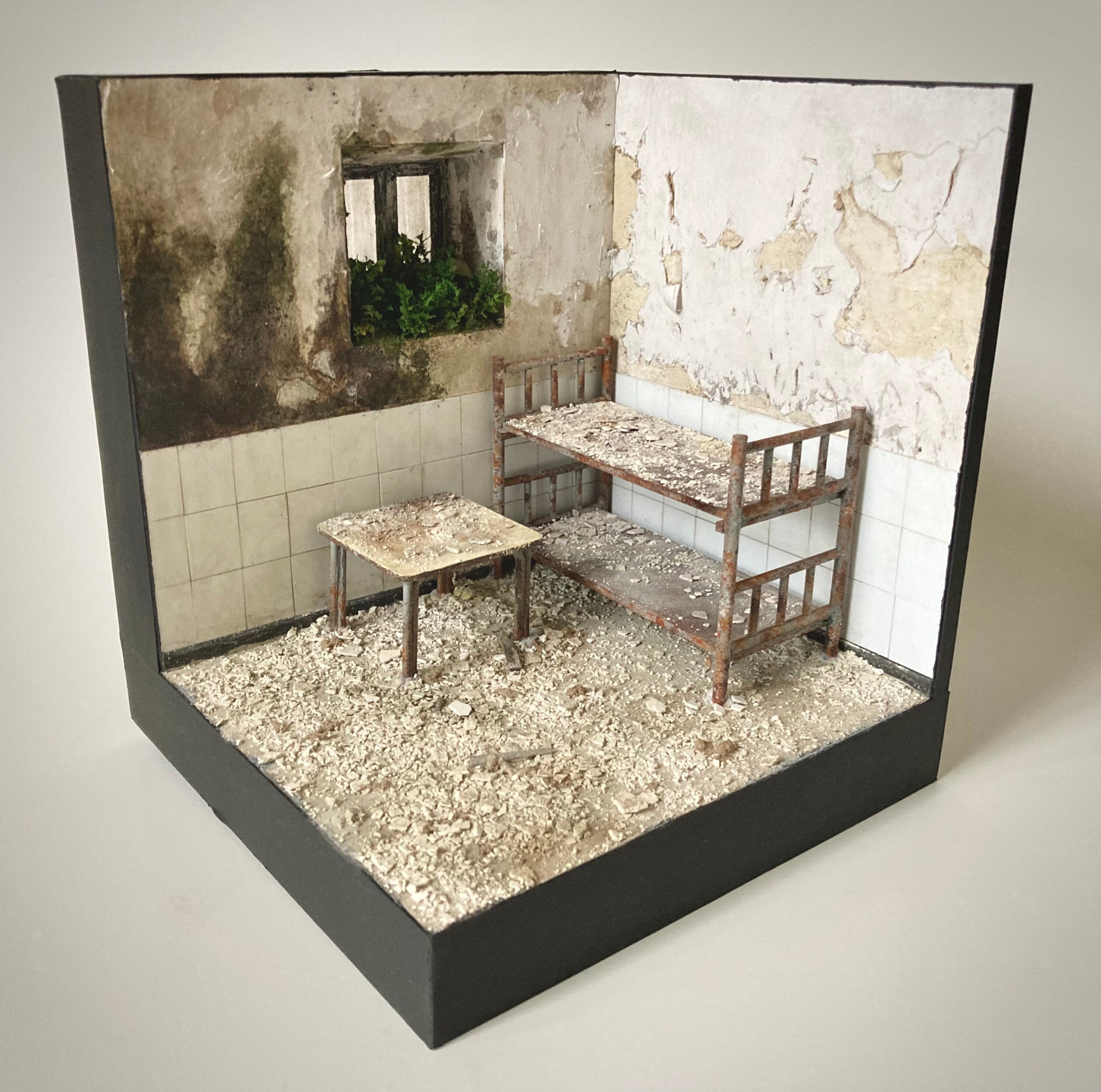 Abandoned Prison Cell Diorama - Etsy