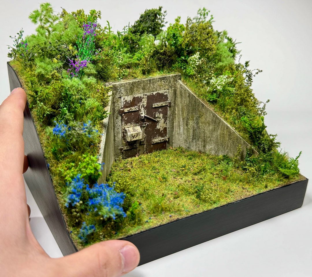 Abandoned Bunker Diorama - Etsy