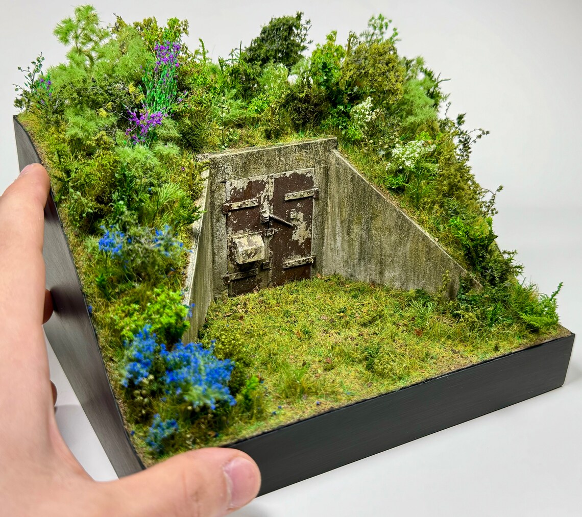 Abandoned Bunker Diorama - Etsy