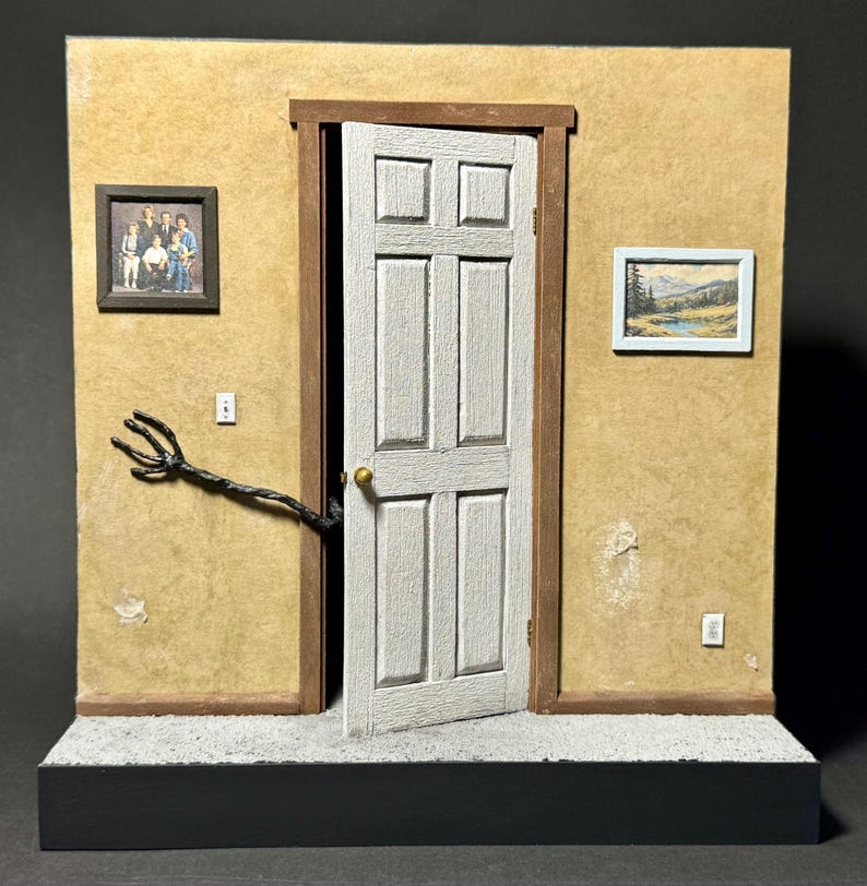 Creature in the Room Miniature Diorama - Etsy