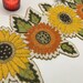 Handmade Beaded Spring Table Runner, Floral Sunflower, 13x36inch ...