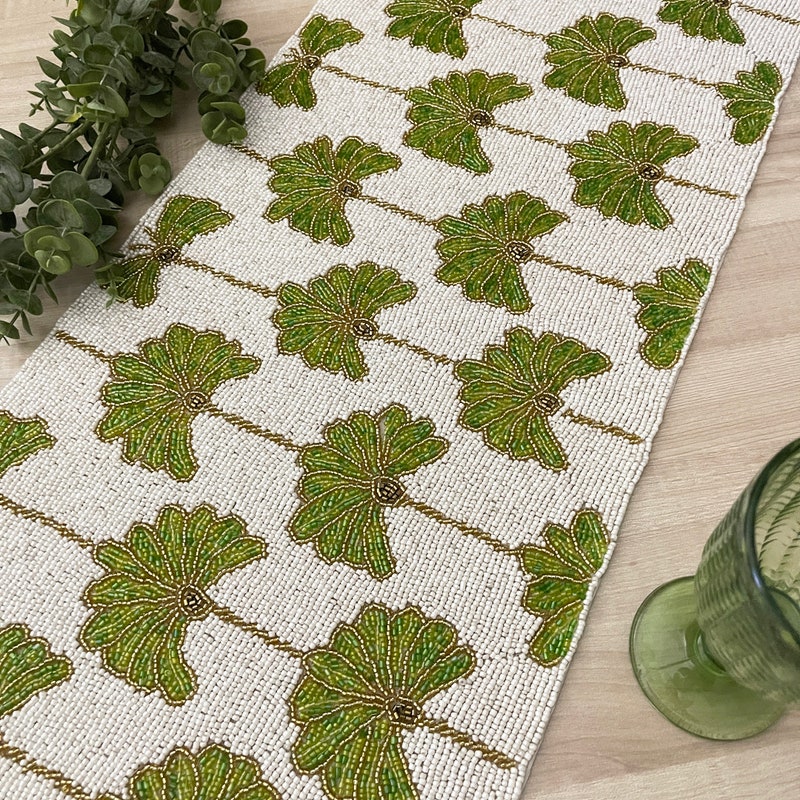 White Table Runner - Etsy