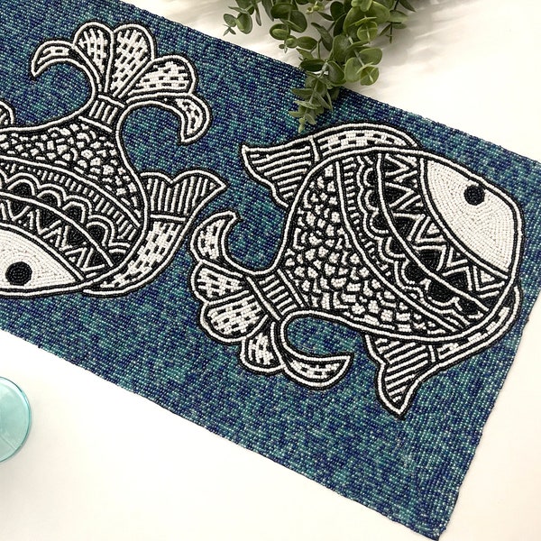 Fish Table Runner - Etsy