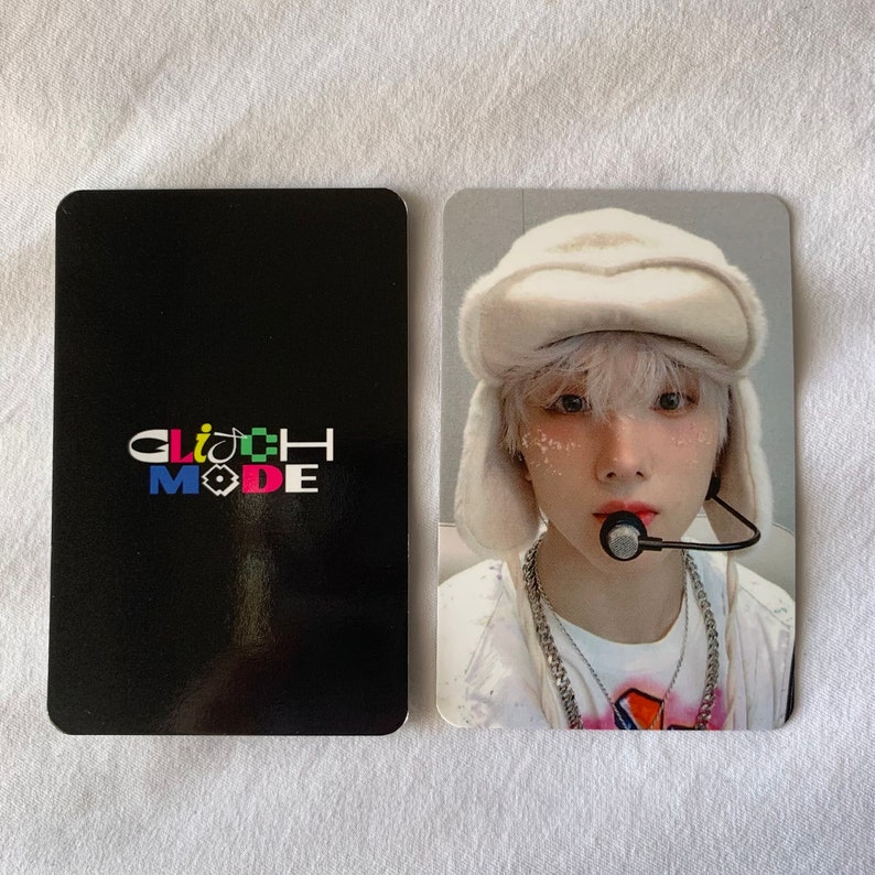 Nct Dream Glitch Mode Photocard Template Nct Dream Glitch Mode Photocard Template