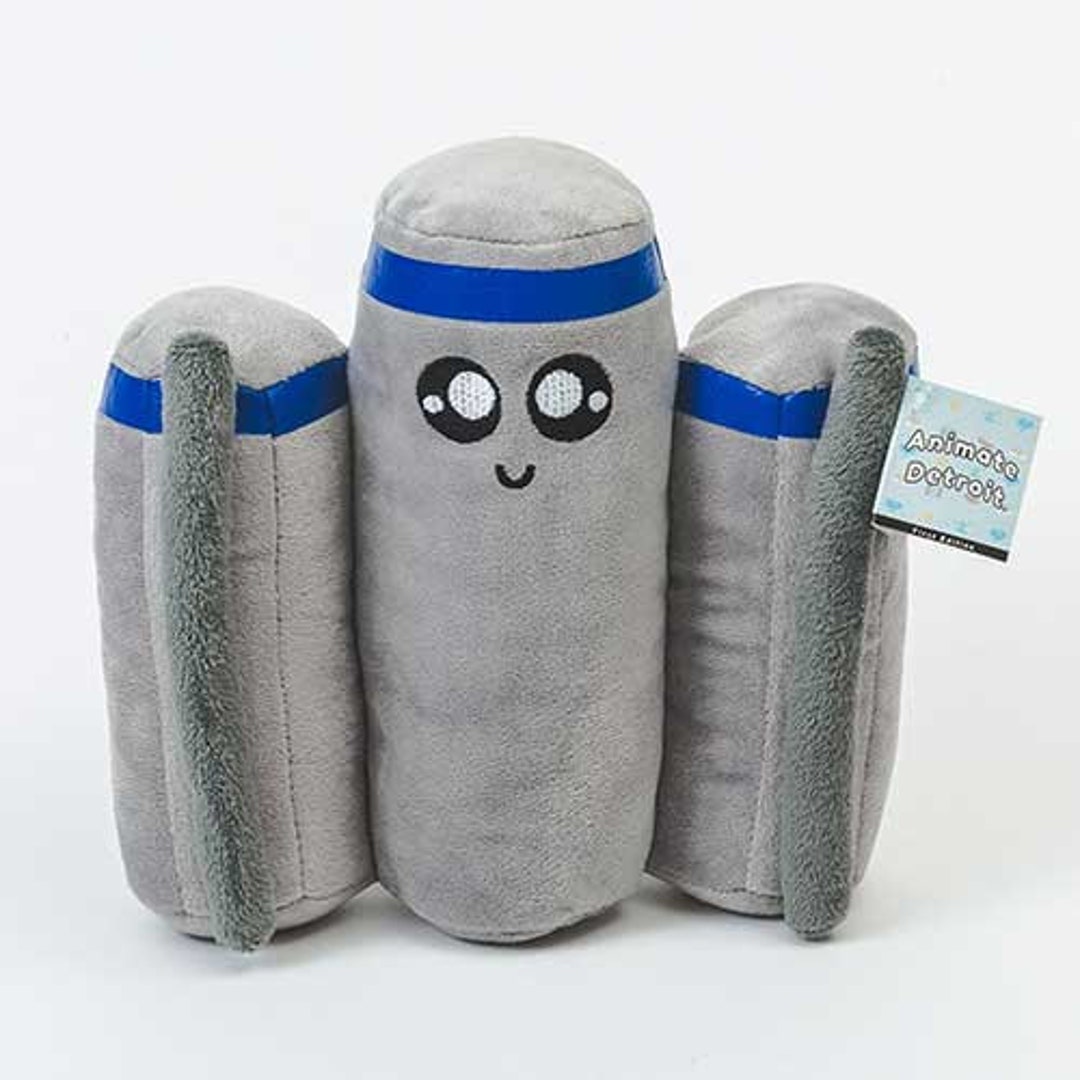Animate Detroit Renaissance Center Plush Toy 9", Ages 3 & Up, Designer ...