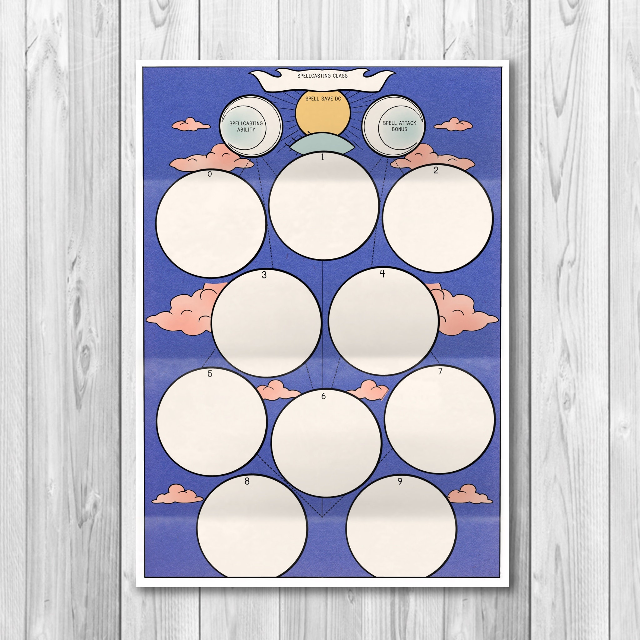 Dnd Character Sheet, Dnd 5e Custom Character Sheet, Dungeons and ...