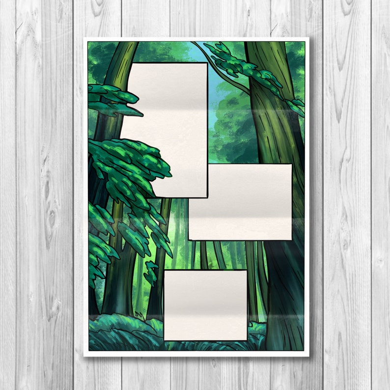 Nature Dnd Character Sheet 5e Druid Character Sheet - Etsy