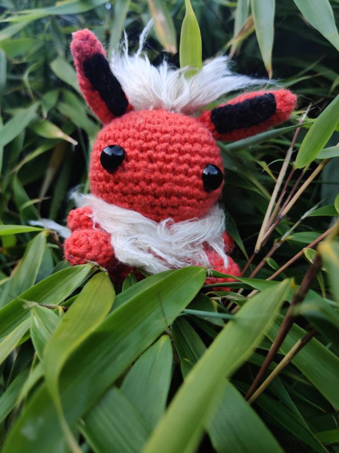 Mini Flareon Amigurumi Plush - Etsy