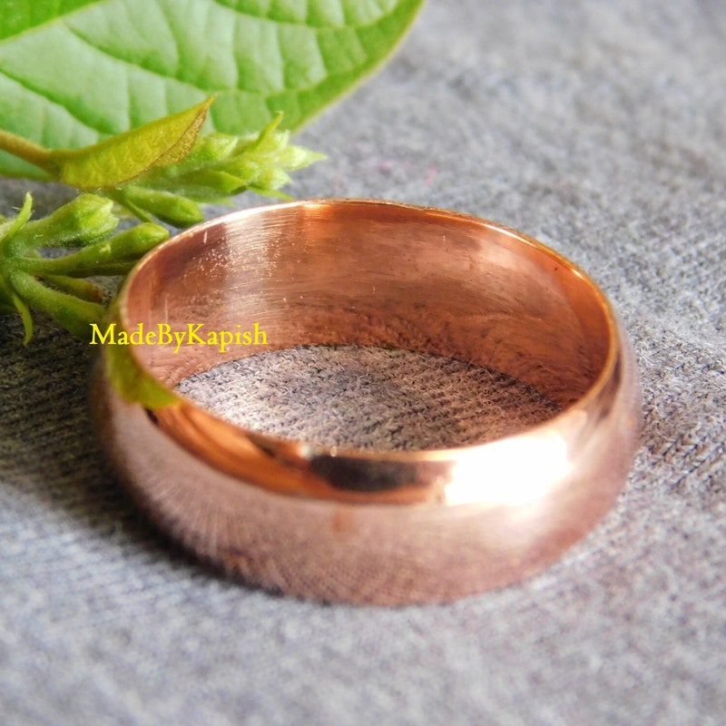 Mens Copper Ring - Etsy